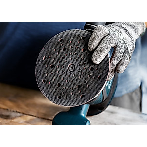 Bosch Professional 1x Expert Multihole Backing Pad Universal (Version Hard, Ø 150 mm, Accessories Random Orbital Sander)