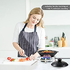 Clay Pot For Cooking, Korean Stone Pot With Lid,Ceramic Casserole Hot Pot Bibimbap And Soup,Clay Pot Serves 2-3 People