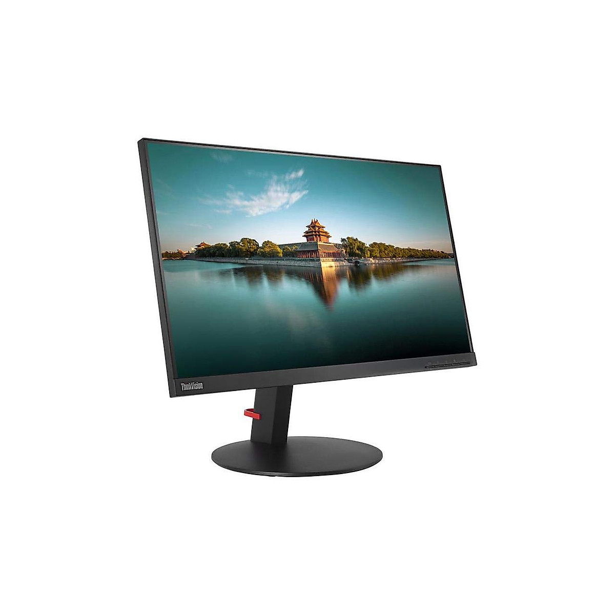 Lenovo ThinkVision T24i 24" Full HD WLED LCD Monitor Raven Black 250 Nit Brightness IPS Technology, 1920 x 1080, HDMI, VGA, DisplayPort, USB Hub HDMI