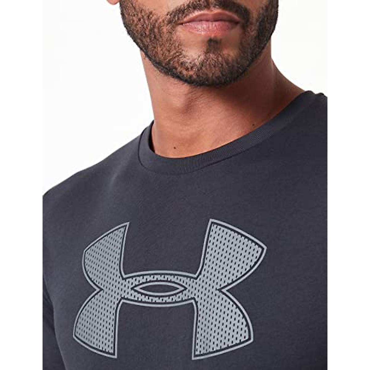 Under Armour Men's UA Big Logo Short Sleeve T-Shirt LG Black
