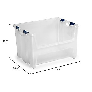 Redmon since 1883 13 Gallon Pack 'n Stack Organizer Bin
