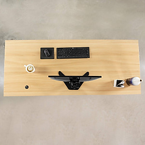 VIVO Quick Attach VESA Adapter Plate Bracket Designed for Dell Monitors S2218, S2318, S2319, S2418, S2419H, S2718, S2719, SE2419H, and More (MOUNT-DLS024)