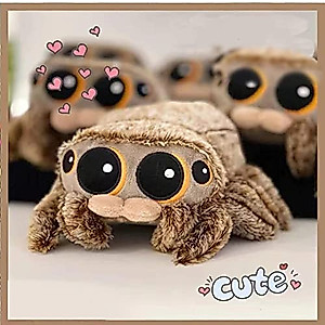 Spider Plush Toy, Stuffed Bug - Tarantula Plush, Stuffed Animal, Plush Toy, The Cutest Spider, Jumping Spider Spider Plush Toy, Cute Stuffed Plush Animals, Jumping Spider Jumper Plush