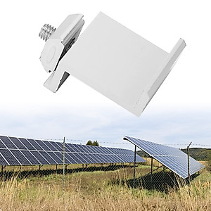 10Pcs Solar End Clamp Z Bracket Mid Clamps Aluminum Alloy for Solar Panel PV Mounting System