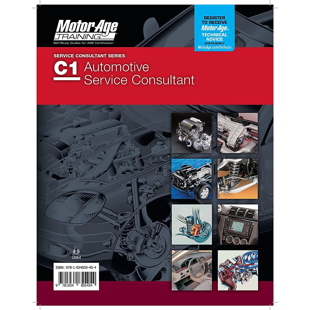 ASE Study Guide & Practice Tests: A Series Study Guide Bundle A1-A9, L1, X1, P2 and C1 (Motor Age Training)