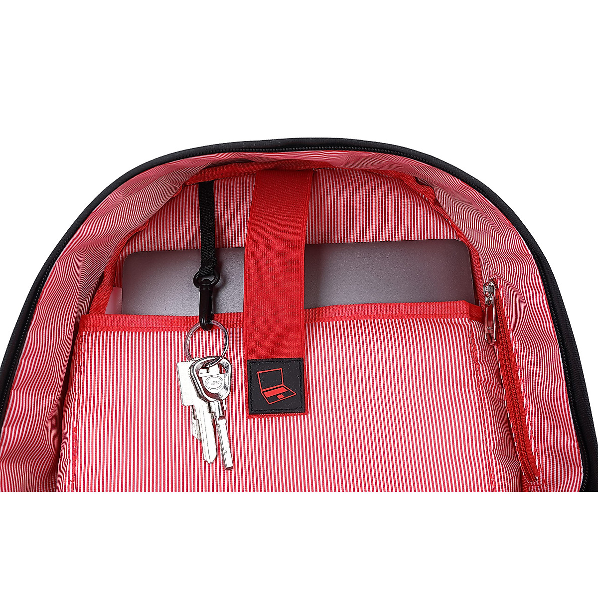 Acmebon Casual Waterproof Backpack for Girl and Boy Pure Color Bookbag for Teen Black