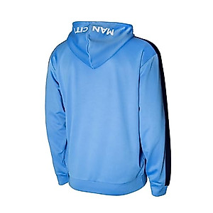 Icon Sports Manchester City Hoodie for Men, Man City Officially Licensed Hooded Soccer Sweatshirt for Adults