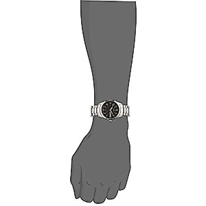 Timex Men's T2M932 South Street Sport Black/Silver-Tone Stainless Steel Expansion Band Watch