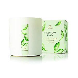 Fresh-Cut Basil Poured Candle