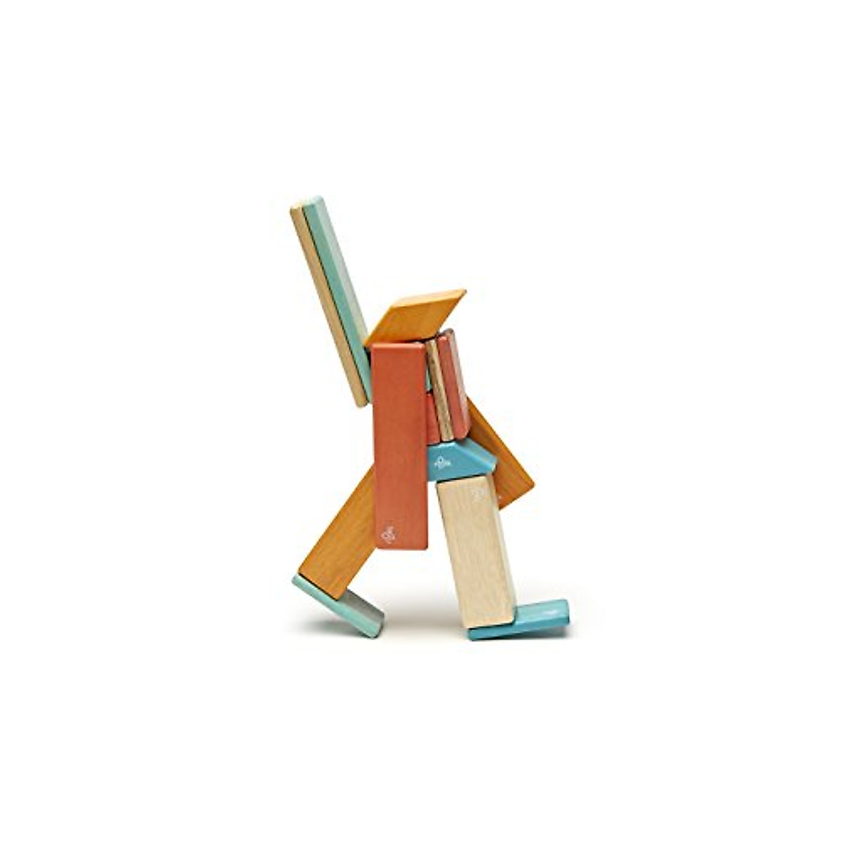 14 Piece Tegu Magnetic Wooden Block Set, Sunset