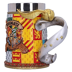 Nemesis Now Harry Potter Golden Snitch Quidditch Collectible Tankard, Resin, Yellow, 1 Count (Pack of 1)