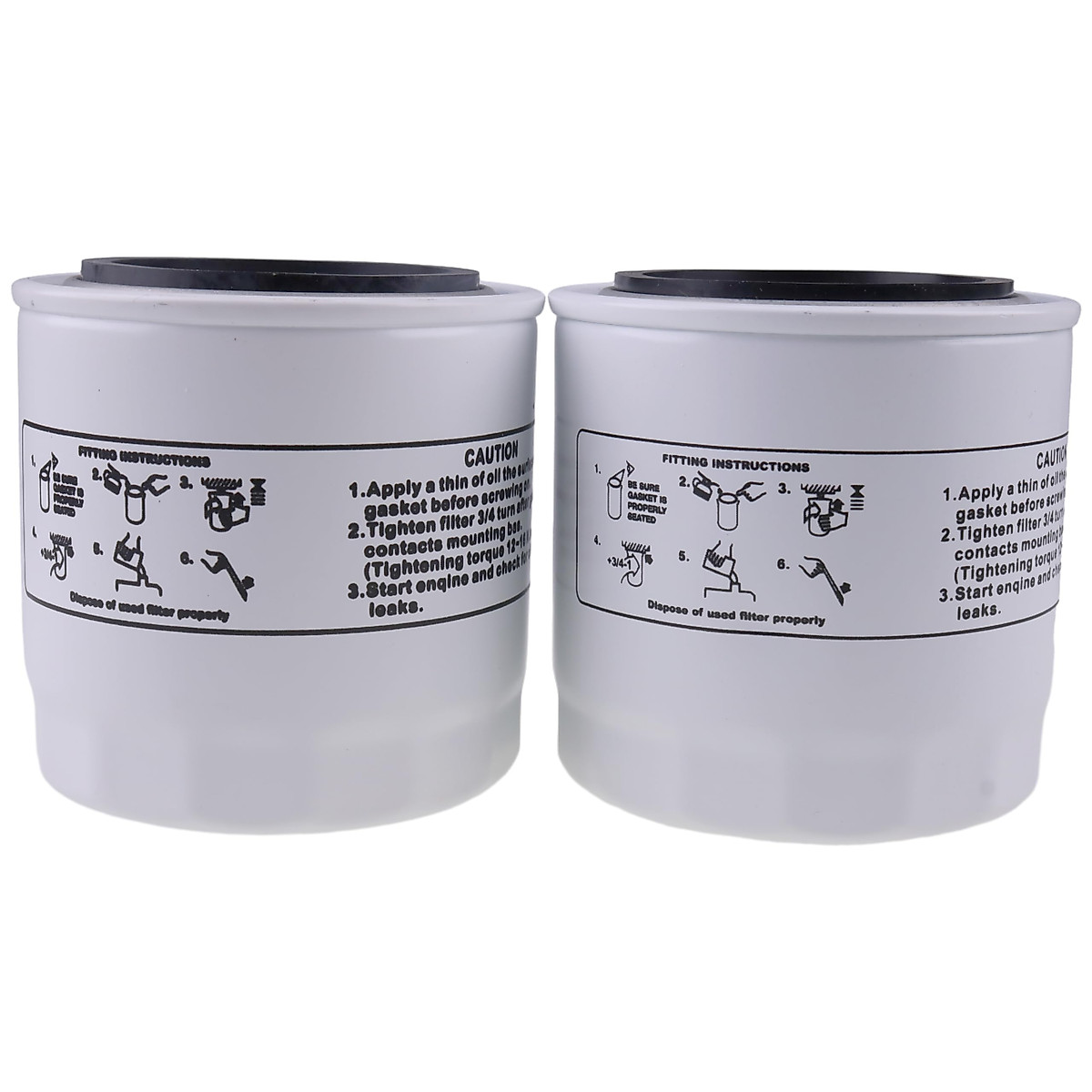 LSSOCH 2PCS Hydro Filter Compatible with Bad Boy 063-8014-00 Scags 48462-01 063-8014 0638014 4846201 723-04032A JD AM39653 108335 923-3014