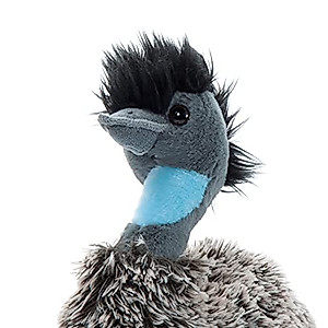 The Petting Zoo Emu Stuffed Animal, Gifts for Kids, Wild Onez Zoo Animals, Emu Plush Toy 12 inches