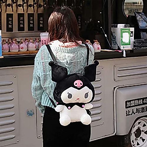 Anime Plush Backpack Cartoon Shoulder Bag Anime Toy Bag Kawaii Cosplay Cute Soft Bag for Birthday Gifts