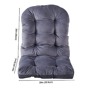 Big Hippo Adirondack Chair Cushion + Dining Chair Pad