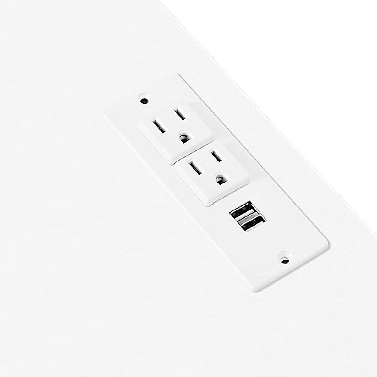 BKEKM Nightstands Bedside Tablewireless Charging Nightstand Remote Control Led Light-Dark End Table USB Charging 2 Drawers Bedside Cabinet Well Made