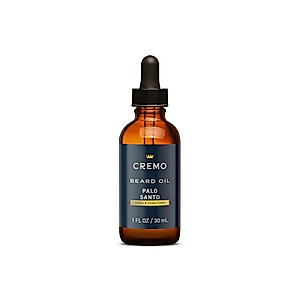 Cremo Beard Oil, Palo Santo (Reserve Collection), 1 fl oz - Restore Natural Moisture and Soften Your Beard To Help Relieve Beard Itch