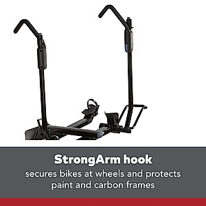 YAKIMA, HoldUp EVO Tray-Style Hitch-Mounted Bike Rack for Cars, SUVs, Trucks and More, Carries 2 Bikes, Fits 1.25” Hitches, 1 1/4 in