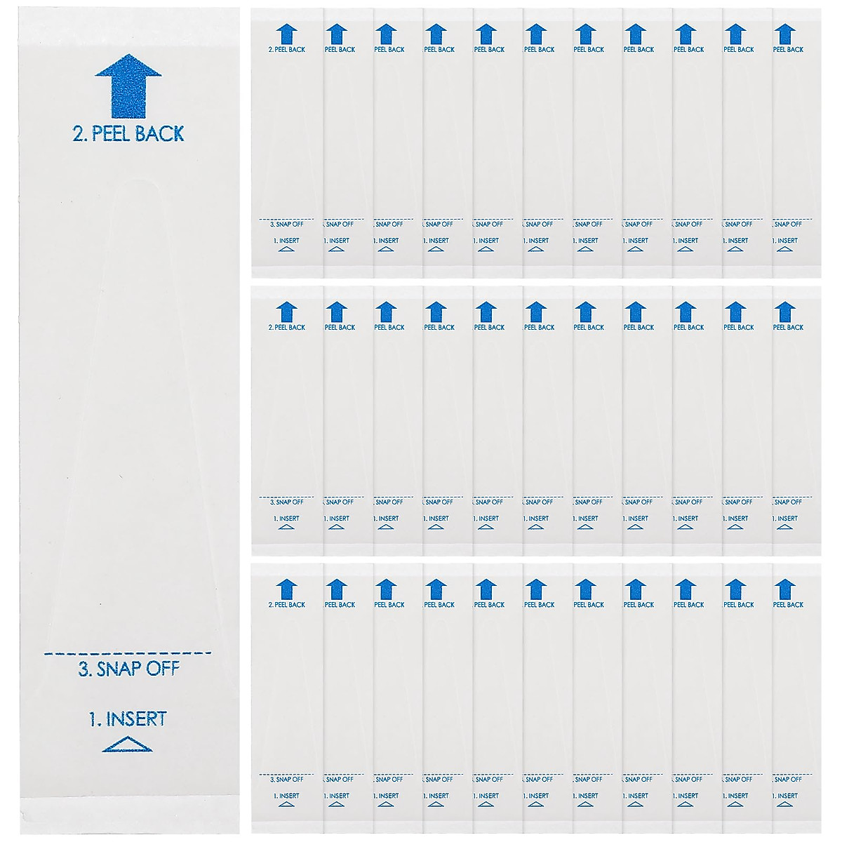 200Pcs Disposable Probe Covers,Thermometers Sleeves Covers Digital Thermometers Probe Covers for Oral Armpit Rectal Electric