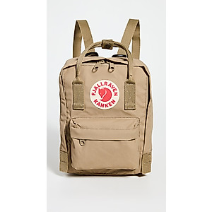 Fjallraven Women's Kanken Mini Backpack, Clay, Green, One Size
