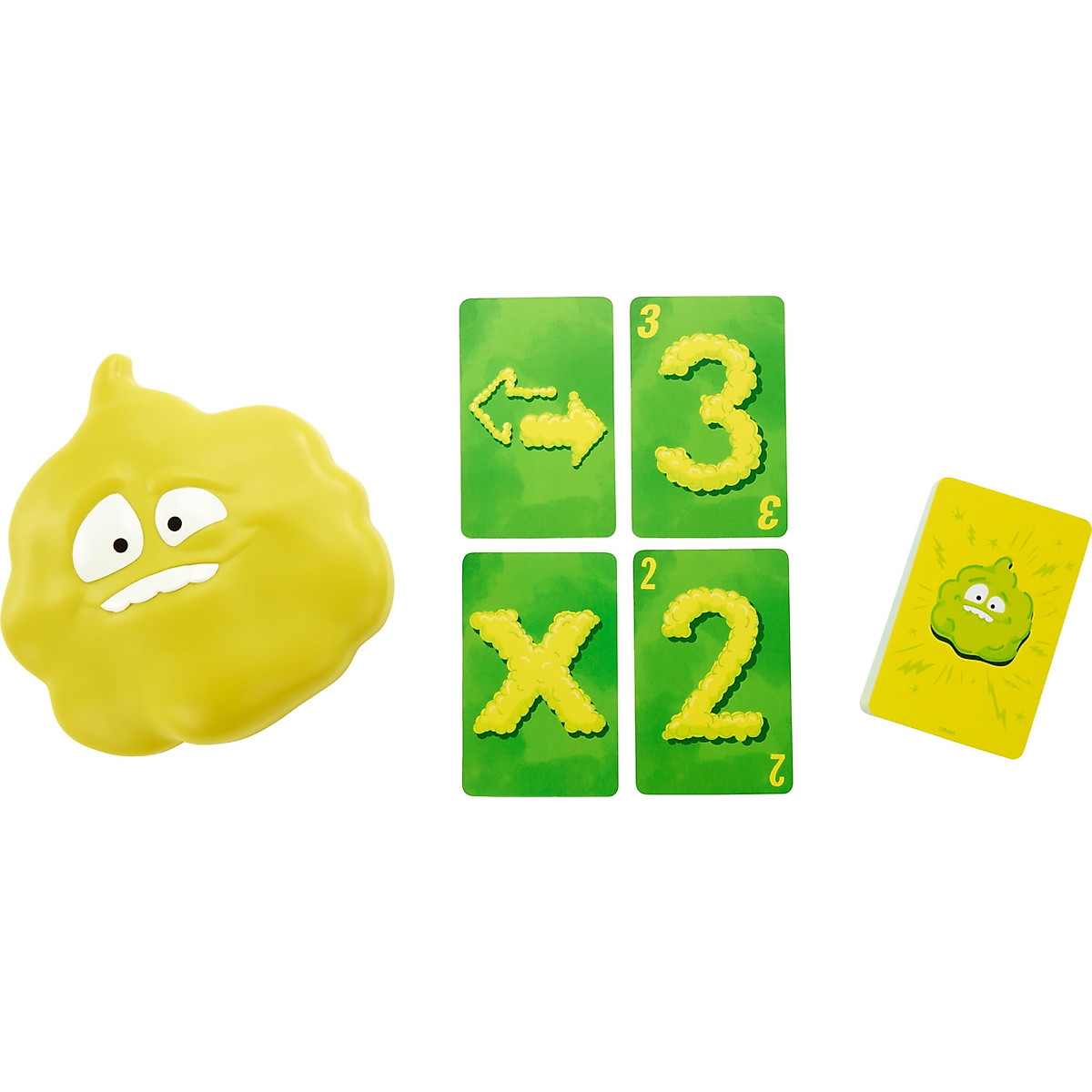 Mattel Games Gas Out for Kids, Family & Game Night, Hilarious Electronic Fart Sounds from a Plastic Gas Cloud