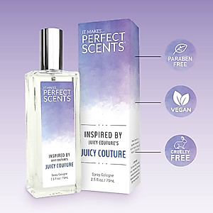 Perfect Scents Fragrances | Inspired by Juicy Couture's Juicy Couture | Women’s Eau de Toilette | Vegan, Paraben Free | Never Tested on Animals | 2.5 Fluid Ounces