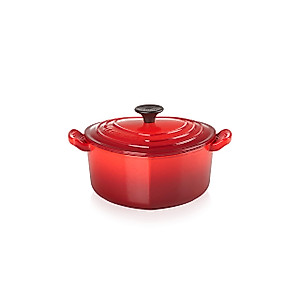 Le Creuset Enameled Cast Iron Heart Cocotte, 2 qt., Cerise