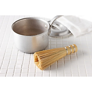 KAGOYA Sasara Bamboo Brush for Frying Pans and Woks [7.1inch] kitchen scrub brush