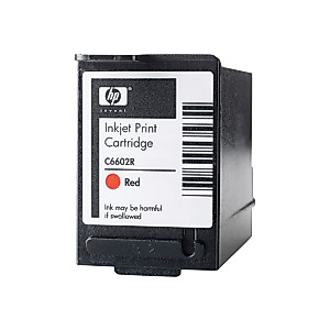 HP Red Reduced Height Original Ink Cartridge (C6602R)