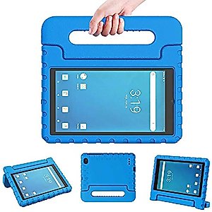 LTROP Onn 7 Inch Tablet Case, Surf Onn 7 Tablet Case, Shockproof Handle Stand Child Proof Case for Walmart Onn 7" Tablet Android 2020/2019 (Model: 100005206/100015685) - Blue