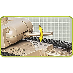 COBI Historical Collection A22 Churchill MK. II (CS) Tank, Beige