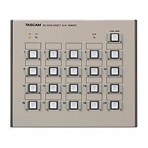 Tascam RC-SS20 Direct Play Remote for Solid State Recorders