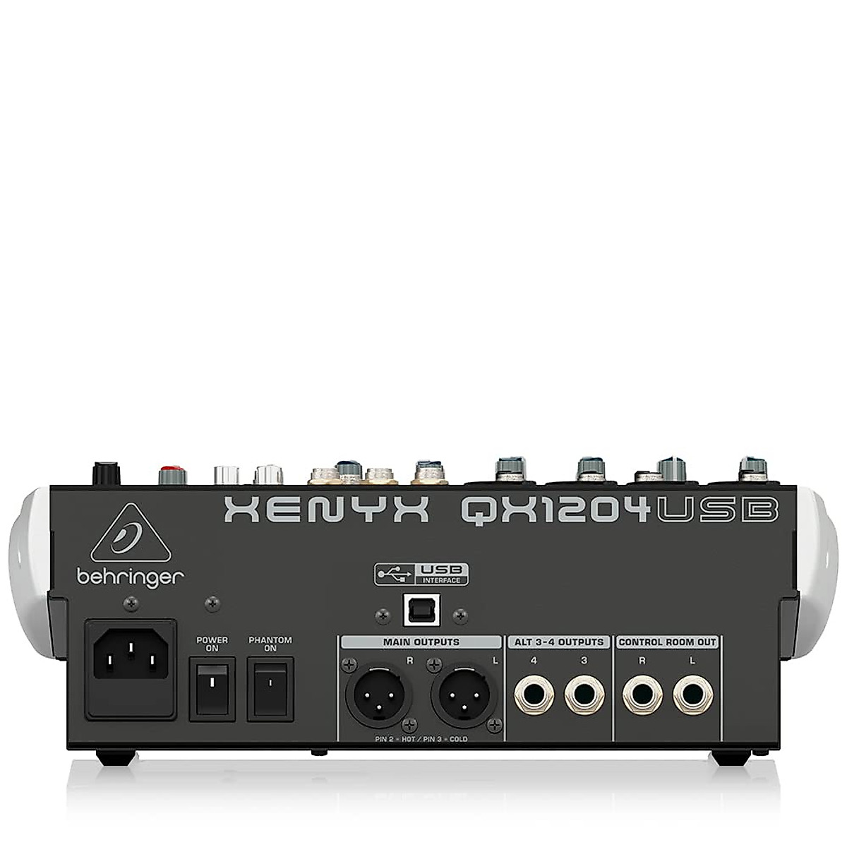 Behringer Xenyx QX1204USB Mixer with USB and Effects
