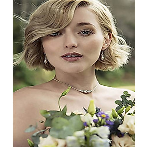 Ursumy Back Necklace Pearl Backdrop Necklace Sexy Body Chain Bridal Back Chain Jewelry for Women(Gold)