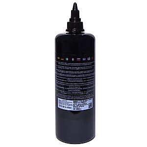 ZUPER Black Tattoo Ink by INTENZE 12 oz Sterilized with Certification and 100% Vegan. Original and Direct from Manufacturer