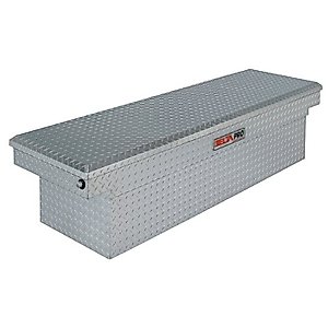 Jobox PAC1580000 Aluminum Single Lid Fullsize Crossover Truck Box, Bright