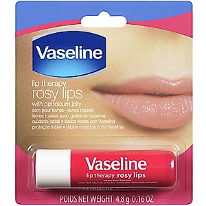 Vaseline Lip Therapy Stick with Petroleum Jelly (Rosy, 0.16 Ounce (Pack of 2))