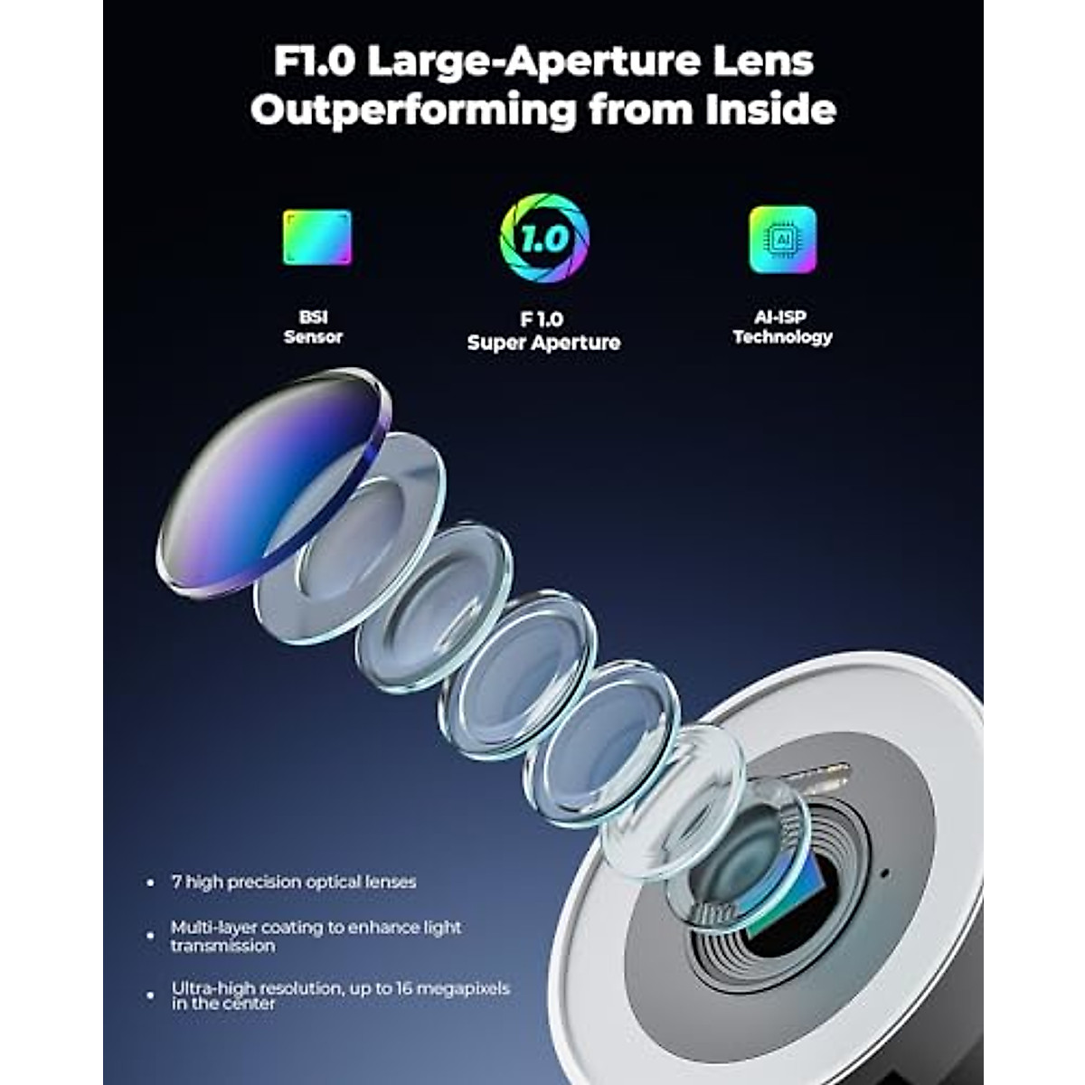 NAPCAT 4K PoE Security Camera System, F1.0 Color Night Vision, 130° Wide Angle, Spotlight, AI Detection, NVR with 2TB HDD, 4Pcs 8MP IP67 PoE IP Outdoor Wired Home Security Cameras (N2814)