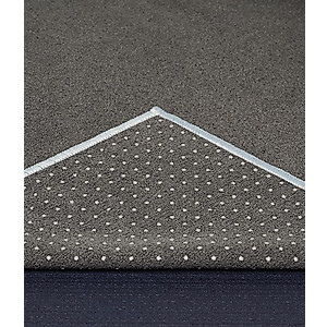 Yogitoes Yoga Mat Towel - Lightweight, Quick Drying Microfiber, Non Slip Skidless Technology, Use in Hot Yoga, Vinyasa and Power, 71 Inch (180cm), Grey