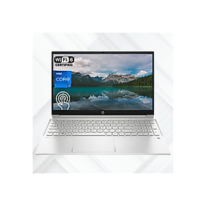 HP 2024 Newest Pavilion Laptop, 15.6" FHD Touchscreen, 13th Gen Intel Core i7-1355U, 32GB RAM, 1TB PCIe SSD, Webcam, FP Reader, Backlit KB, Wi-Fi 6, Windows 11 Home, Silver