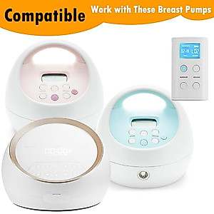 10pcs Duckbill Valves and 4pcs Silicone Membrane Replacement Parts Compatible with Spectra S1 Spectra S2 Spectra 9 Plus Breast Pumps,Replace Original Spectra Pump Parts