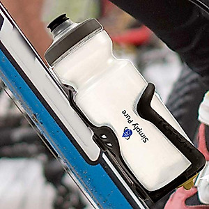 Simply Pure Purist 22 Oz BPA-Free Water Bottle by Specialized Bikes (Watergate Cap) - Clear