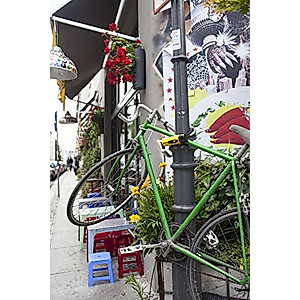 Kryptonite New York Standard Bike U-Lock, Heavy Duty Anti-Theft Bicycle U Lock Sold Secure Gold, 16mm Shackle with Mounting Bracket and Keys, Ultimate Security Lock for Bicycles E-Bikes Scooters