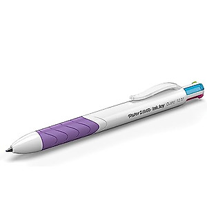 Paper Mate InkJoy Quatro 4-Colour Ballpoint Pen | Medium Tip 1.0mm | Assorted Fun Colours