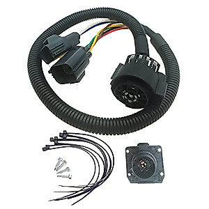 7-Pin Trailer Wiring Harness Custom RV Blade 56443 Compatible with Ford F-250 F-350 F-450 Super Duty 2020