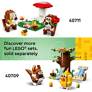 LEGO Spring Animal Playground Building Toy - Pretend Play Set with Squirrel and Bird Figure for Boys and Girls, Ages 8+ - Easter Basket Gift for Kids - 40709