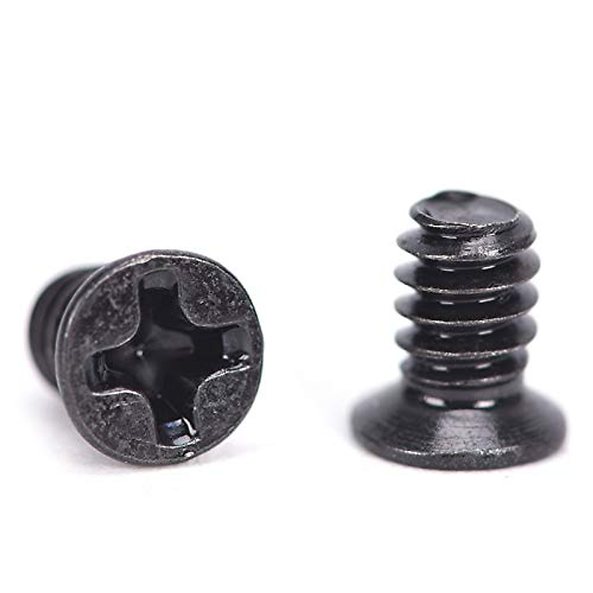 Screw 3.5" Hard Drive Tray Computer Chassis Hard Disk Black Screw Computer Chassis Hard Disk Screw for PC 100PCS