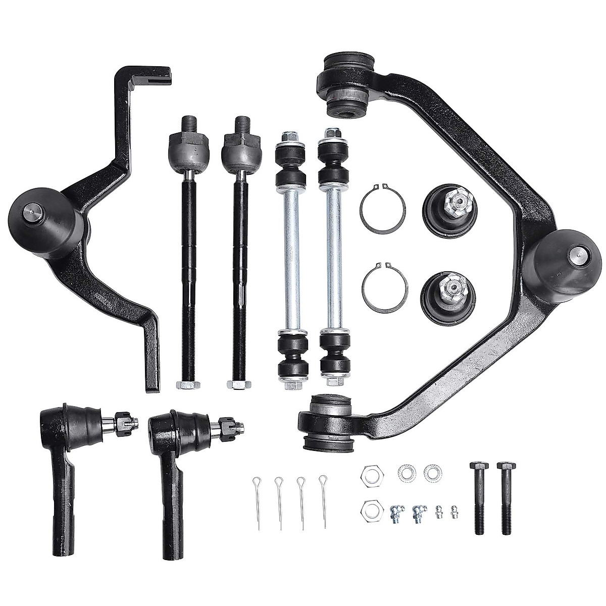 AUTOSAVER88 -Front Upper Control Arm Kit Compatible with Ford Explorer/Ranger 1995-2001, Mazda B2500/B3000/B4000 1998-2001, Mercury Mountaineer 1997-2001 -Torsion Bar Suspension Only