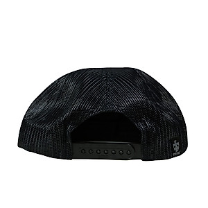 TOPSTONE Horror Mummy Patch Snapback Trucker Hat Black