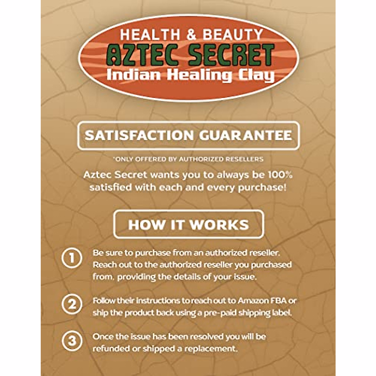 Aztec Secret – Indian Healing Clay 2 lb – Deep Pore Cleansing Facial & Body Mask – The Original 100% Natural Calcium Bentonite Clay – New Version 2